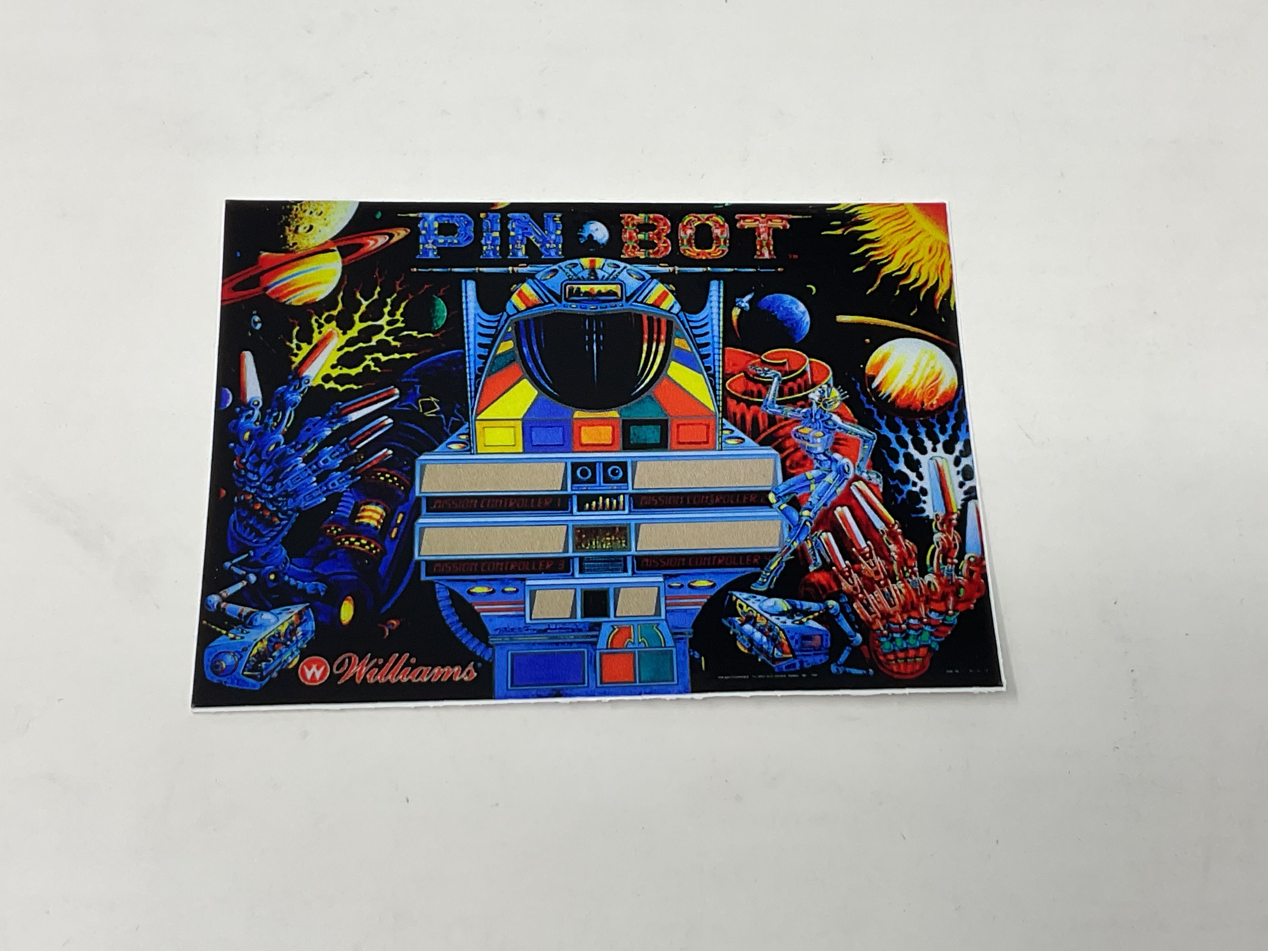 Pinbot Sticker – Pinbug Pomona